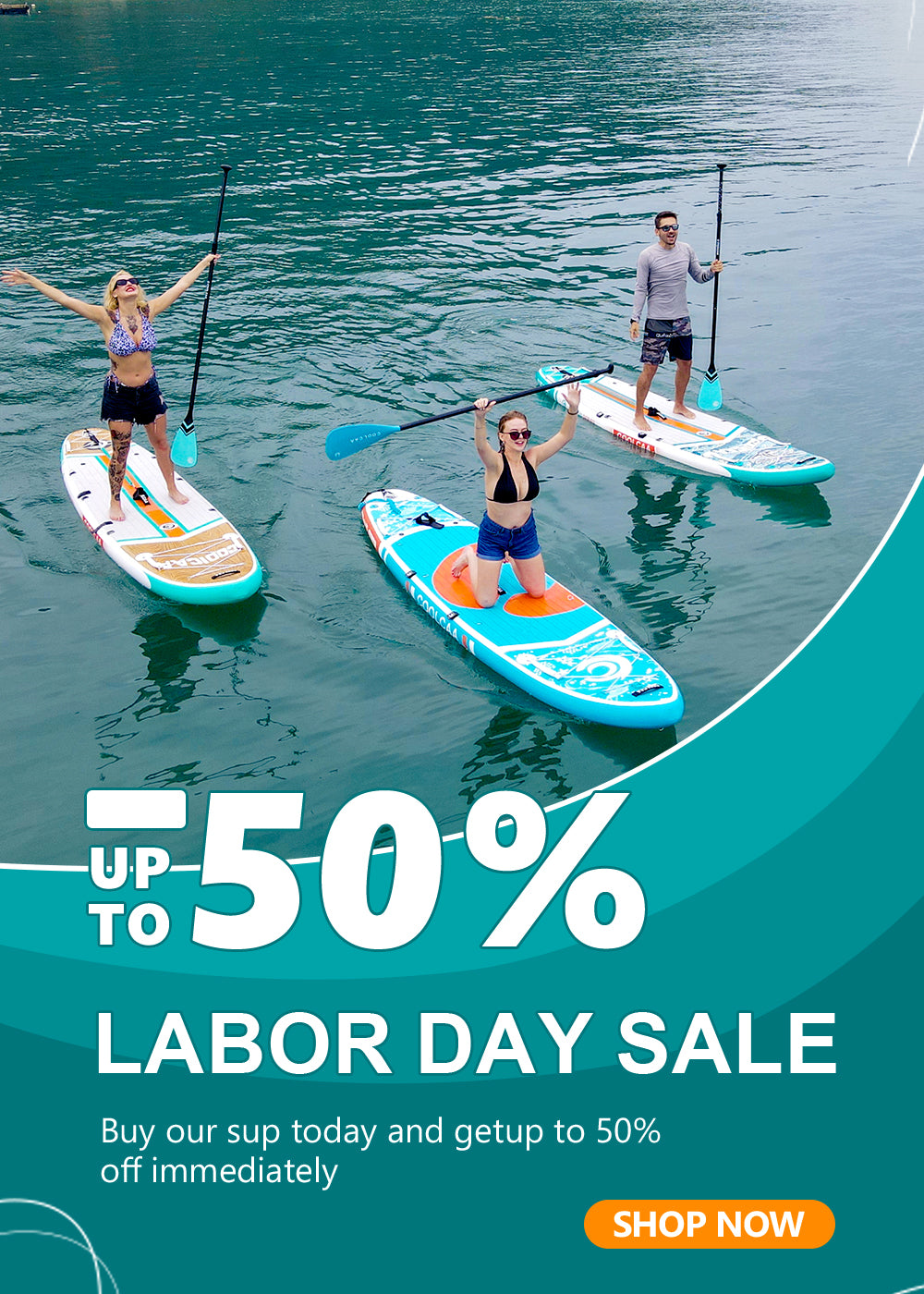 Coolcaa SUP Boards | Best Inflatable Stand-Up Paddle boards